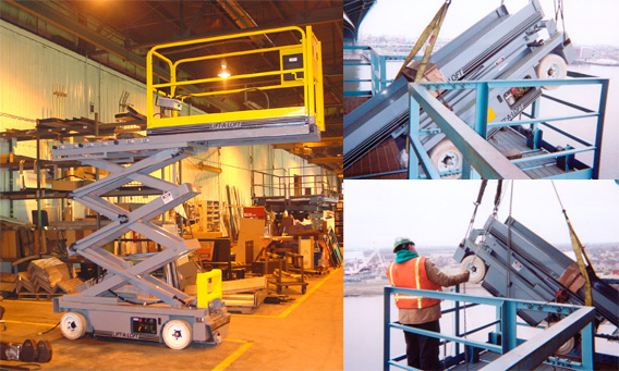 Custom Industrial Lifts - Lift-A-Loft